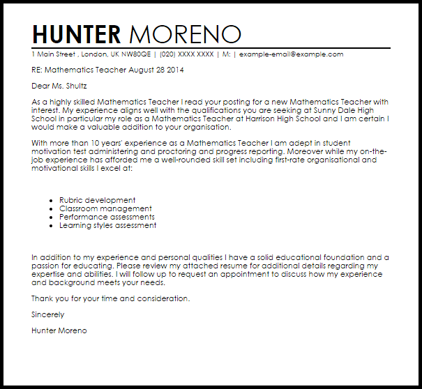 Application Letter For Teacher Sample 16 Job Application Letter For Application Letter For Teacher Sample 16 Job Application Letter For